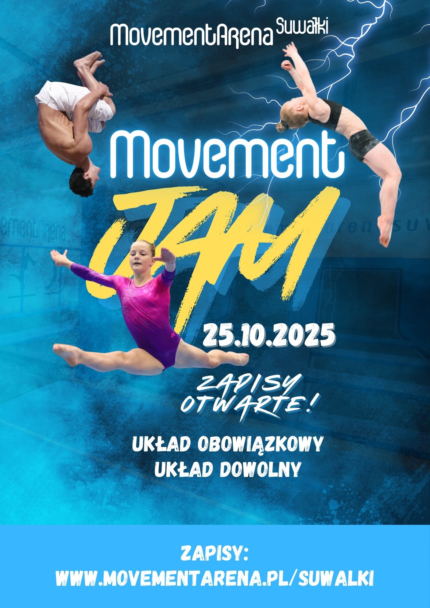 Movement Jam 2025 - ZAPISY - Movement Arena Suwałki